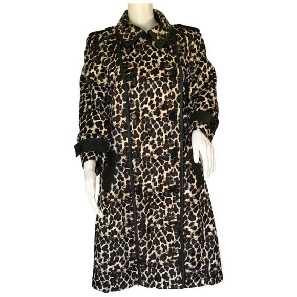 Karen Millen | Jackets & Coats | Karen Millen Womens Peat Coat Animal ...